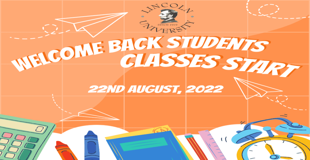 Classes start on August 22nd, 2022 – Student Services